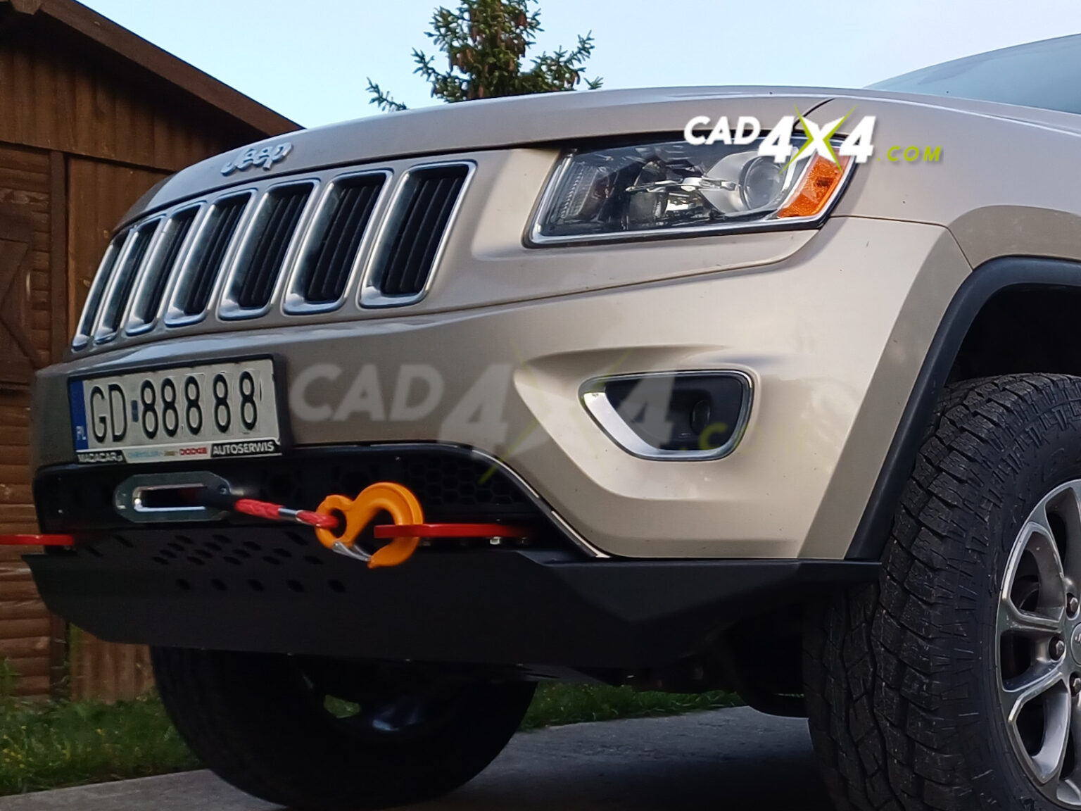 Jeep Grand Cherokee WK2 front winch bumper – CAD 4×4 Store