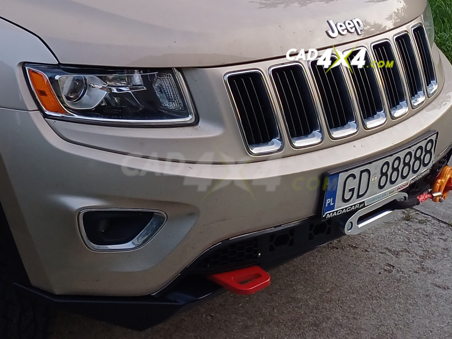 Jeep Grand Cherokee WK2 front winch bumper – CAD 4×4 Store
